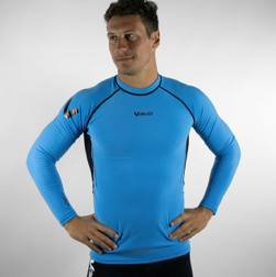 VCOLD HYDROFLEX TOP - CYAN - UNISEX – Sydney Harbour Surf Club