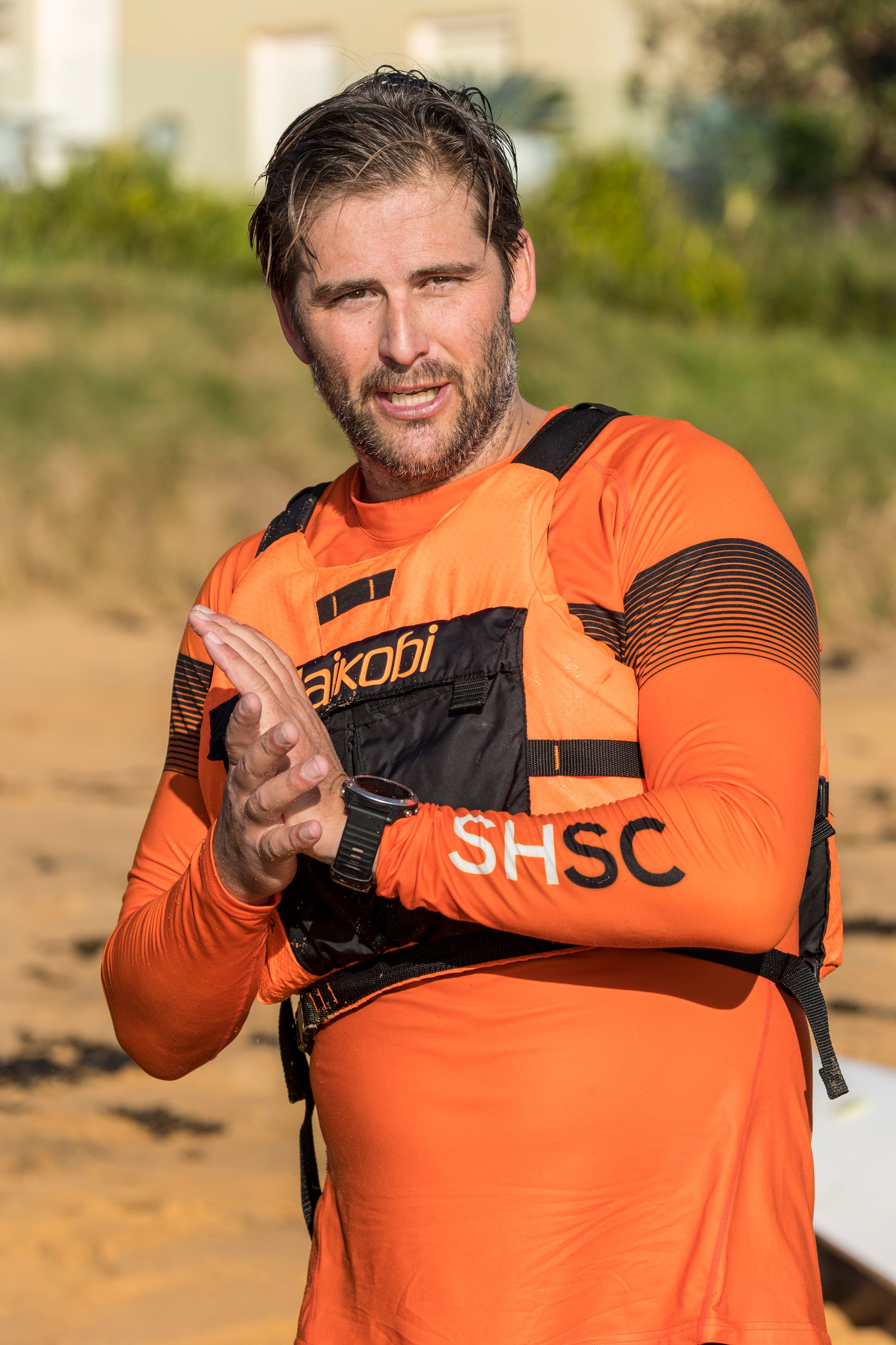 ORANGE BASE LAYER MALES – Sydney Harbour Surf Club
